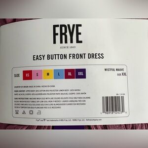 Frye | Dresses | Frye Womens Button Front Midi Dress | Poshmark